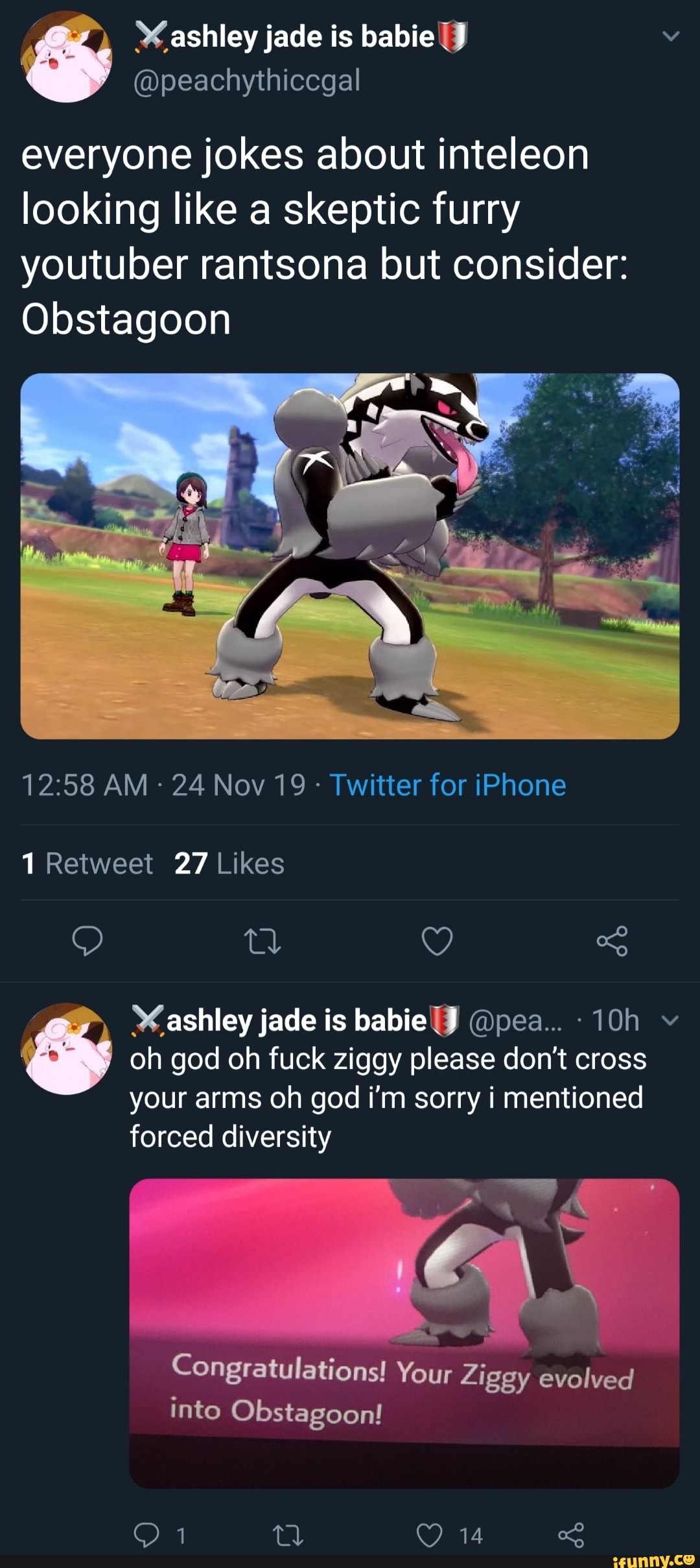 @peachythiccgal everyone jokes about inteleon looking like a skeptic ...