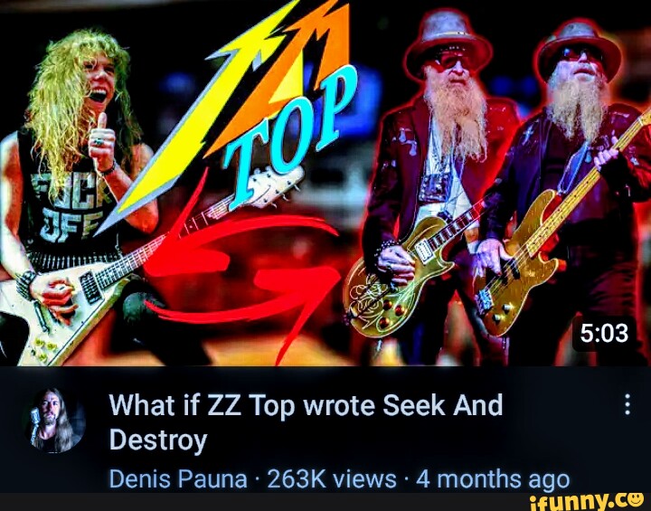 What if ZZ Top wrote Seek And Destroy Denis Pauna 263K views 4 months ...