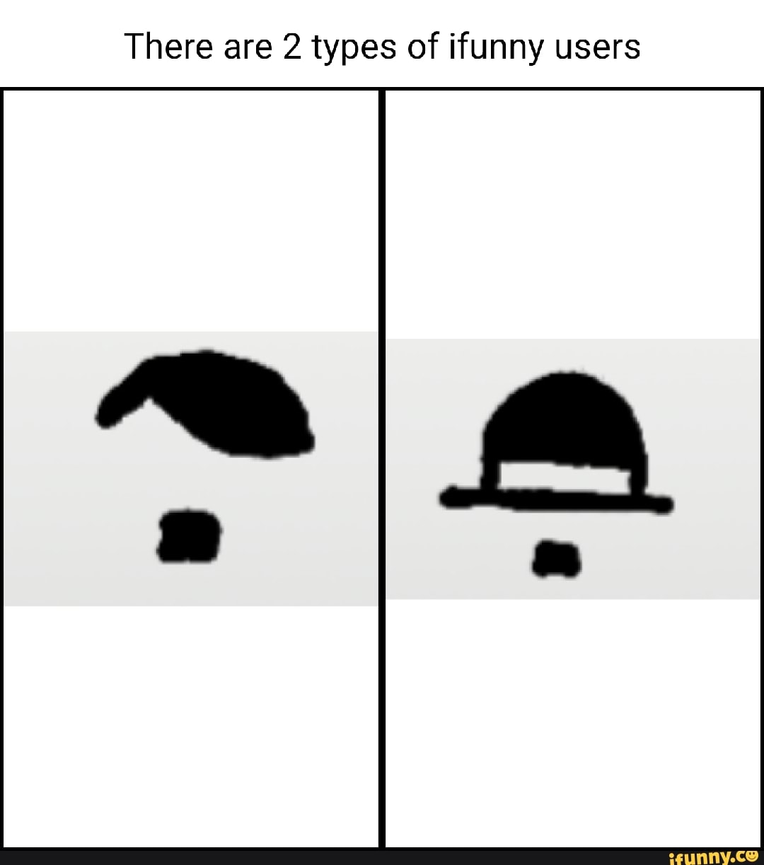 There are 2 types of ifunny users - iFunny