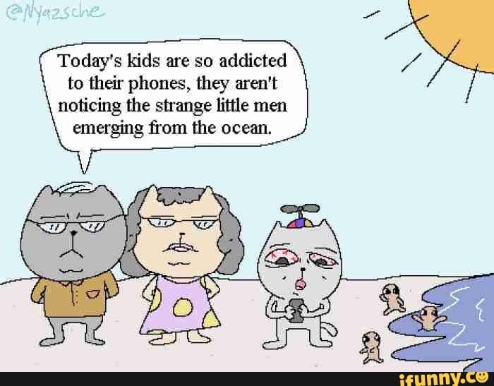 Today's kids are so addicted to their phones, they aren't noticing the ...