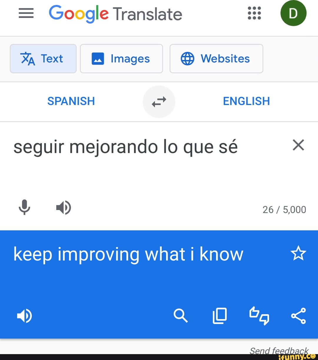 = Google Translate Text Images Websites SPANISH ENGLISH seguir ...