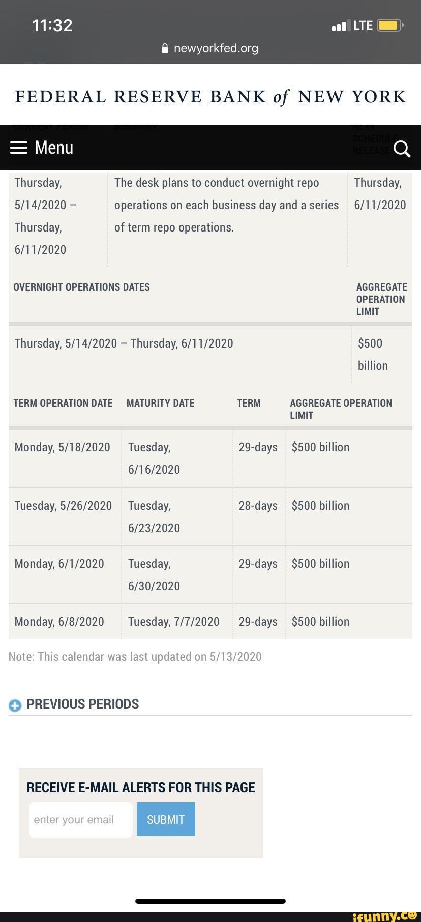 FEDERAL RESERVE BANK of NEW YORK Thursday, The desk plans to conduct ...