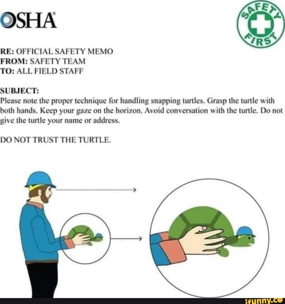 OSHA RE: OFFICIAL SAFETY MEMO FROM: SAFETY TEAM TO: ALL FIELD STAFF ...