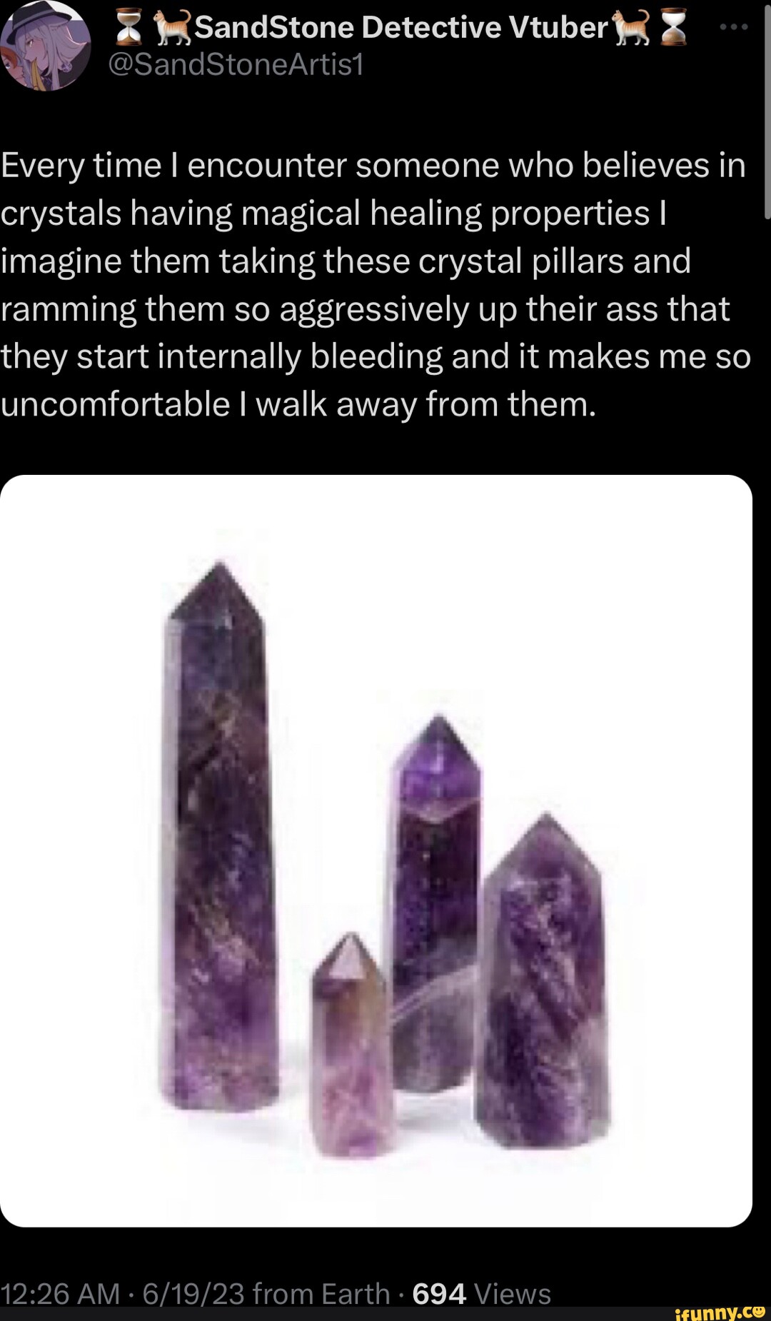 $&SandStone Detective Vtuber Every time I encounter someone who ...