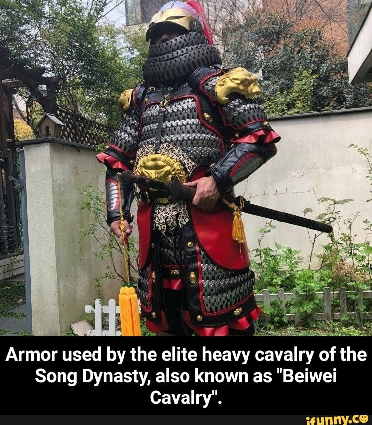 Armor used by the elite heavy cavalry of the Song Dynasty, also known ...