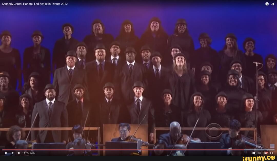 At 18:19 she exist - Kennedy Center Honors: Led Zeppelin Tribute 2012 ...