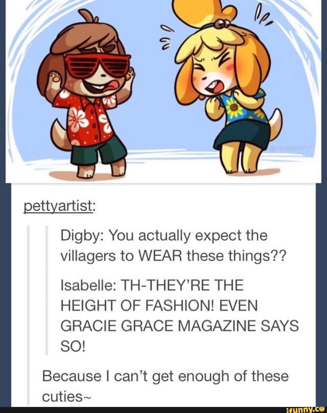 Gettyartist: Digby: You actually expect the villagers to WEAR these ...