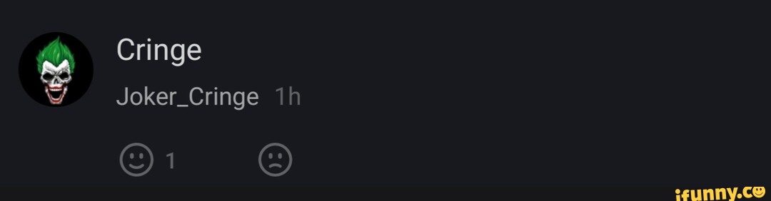 Cringe Joker_Cringe th - iFunny