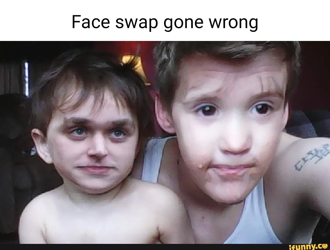 Face Swap Gone Wrong