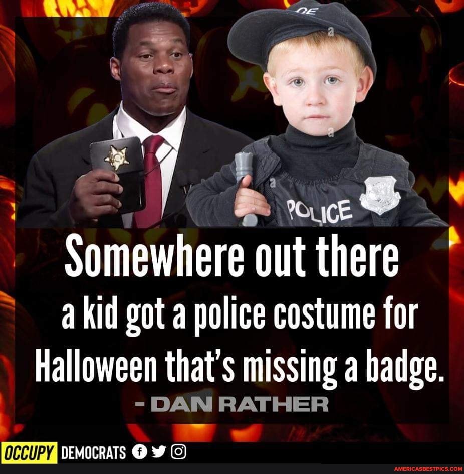 Somewhere out there kid got police costume for Halloween that's missing ...