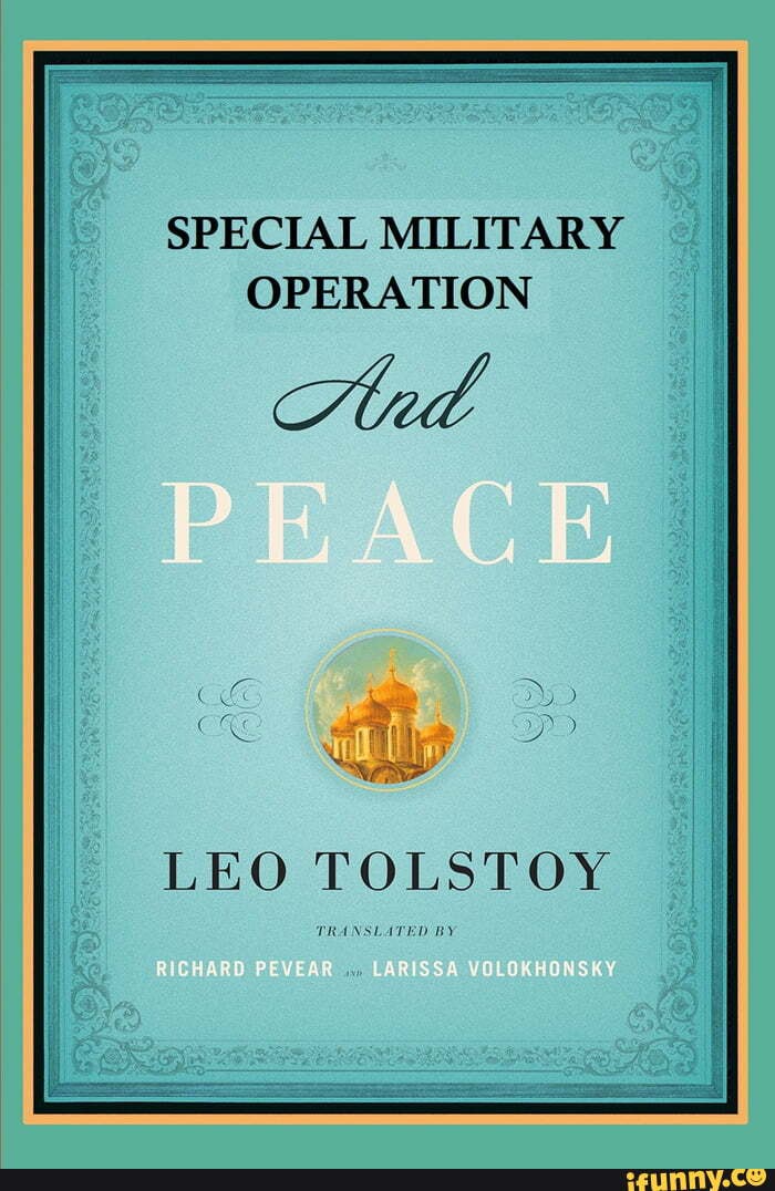 War_and_peace memes. Best Collection of funny War_and_peace pictures on ...