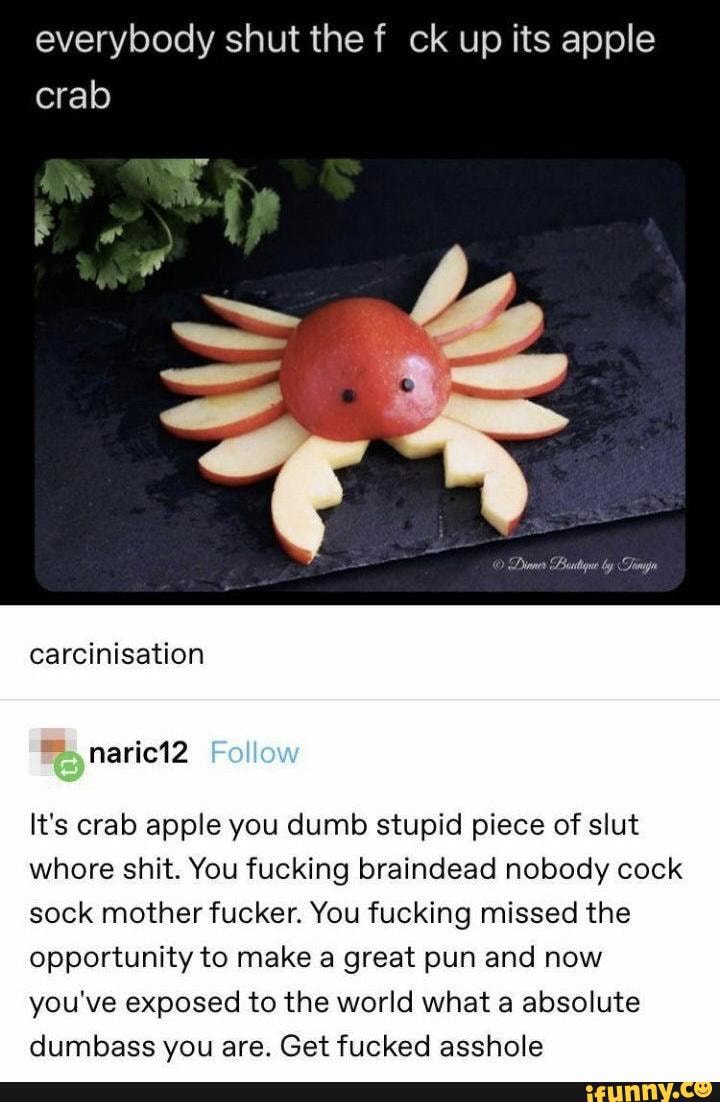 Carcinisation memes. Best Collection of funny Carcinisation pictures on ...