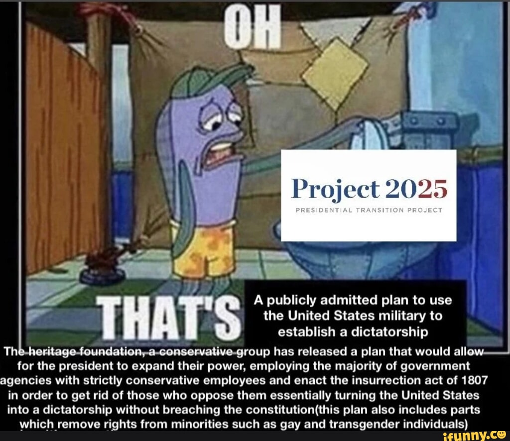 Project 2025 A publicly admitted plan to use the United States military ...