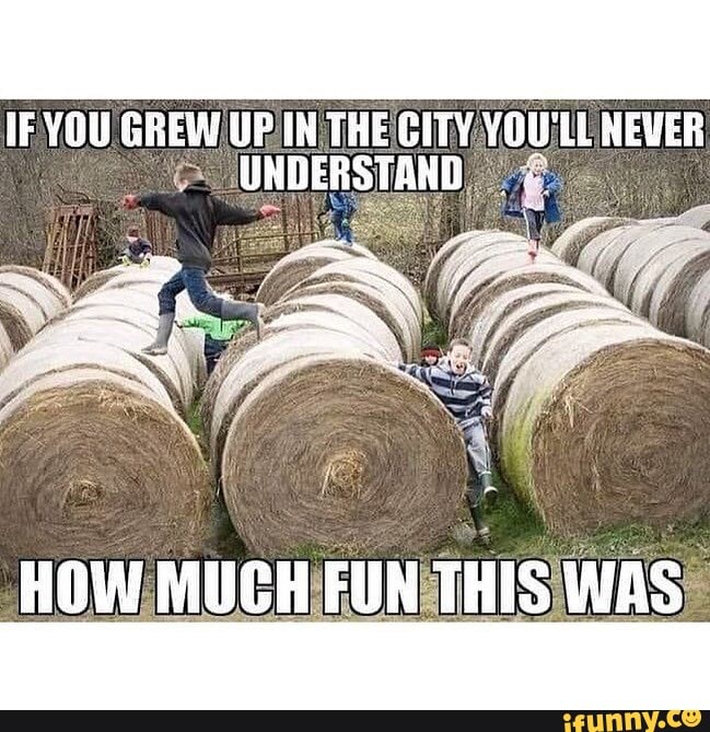 IF YOU GREW UP IN THE CITY YOU'LL NEVER UNDERSTAND HOW MUCH FUN THIS ...