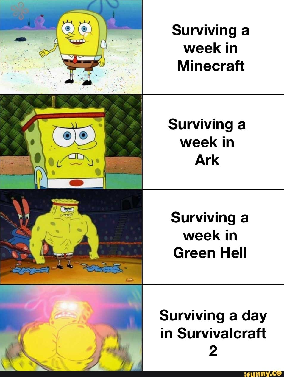 Surviving a week in Minecraft Surviving a week in Ark Surviving a week ...