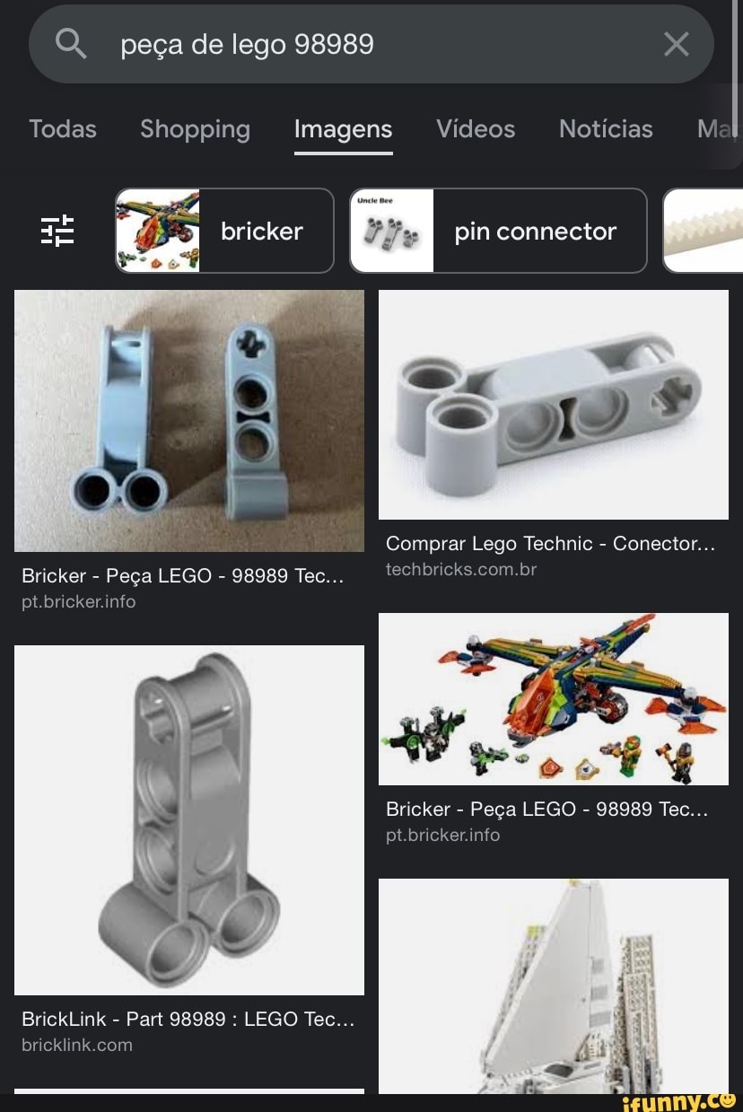 Todas Shopping bricker Bricker - Peça LEGO - 98989 Tec... techbricks ...