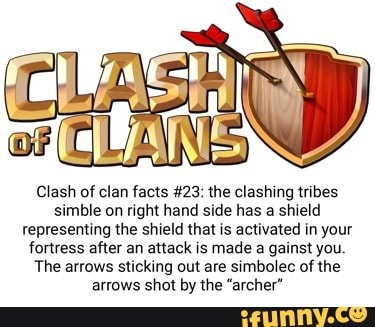 Clash of clan facts #23: the clashing tribes simble on right hand side ...