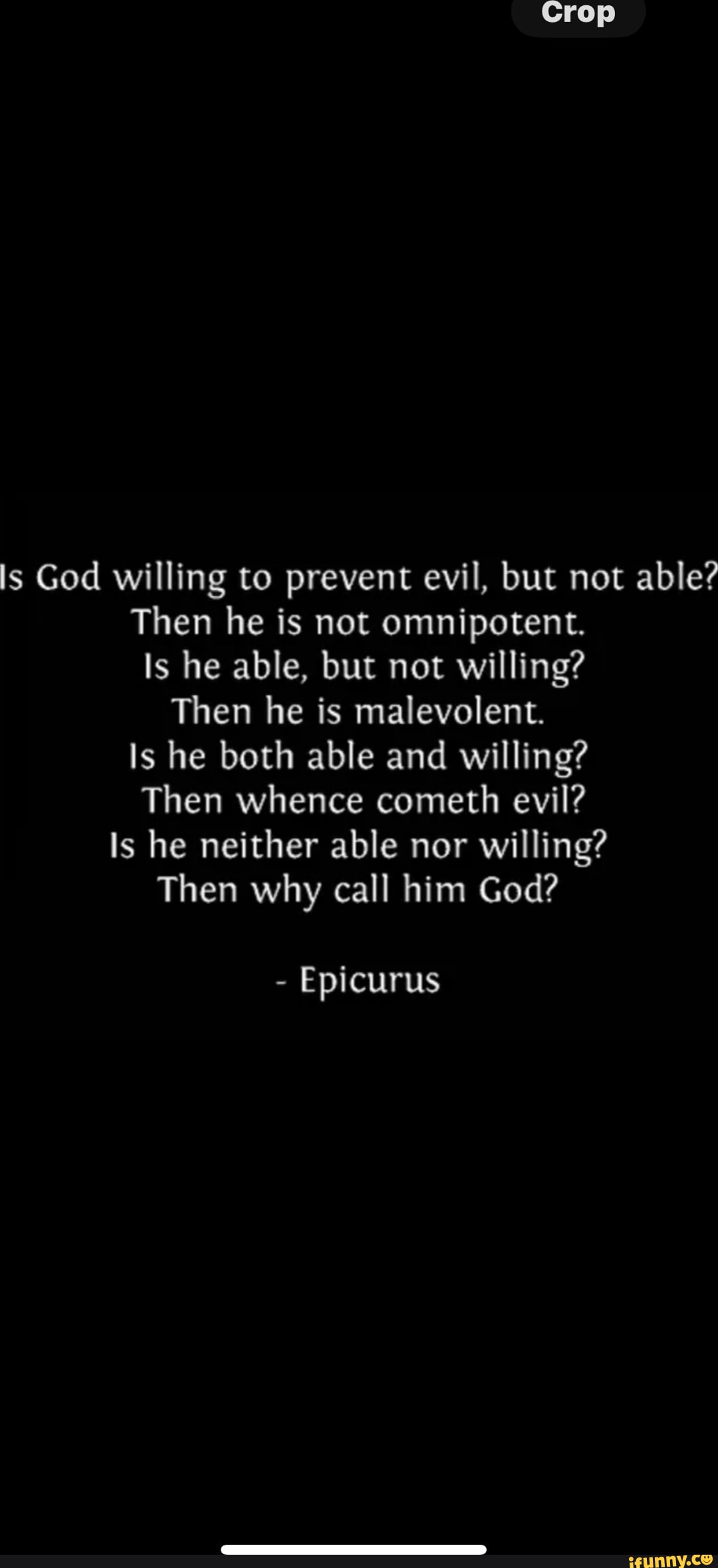 Epicurus memes. Best Collection of funny Epicurus pictures on iFunny