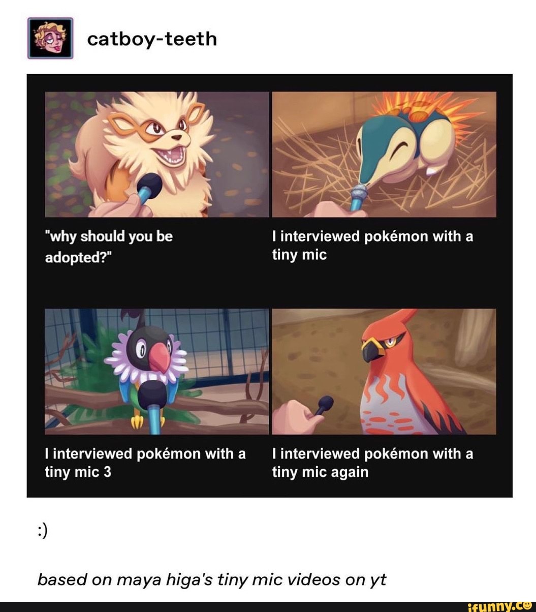 Catboy-teeth why should you be interviewed pokemon with a adopted ...