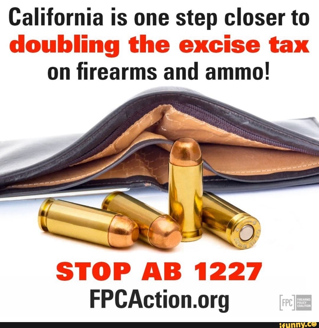 Tax On Firearms And Ammunition