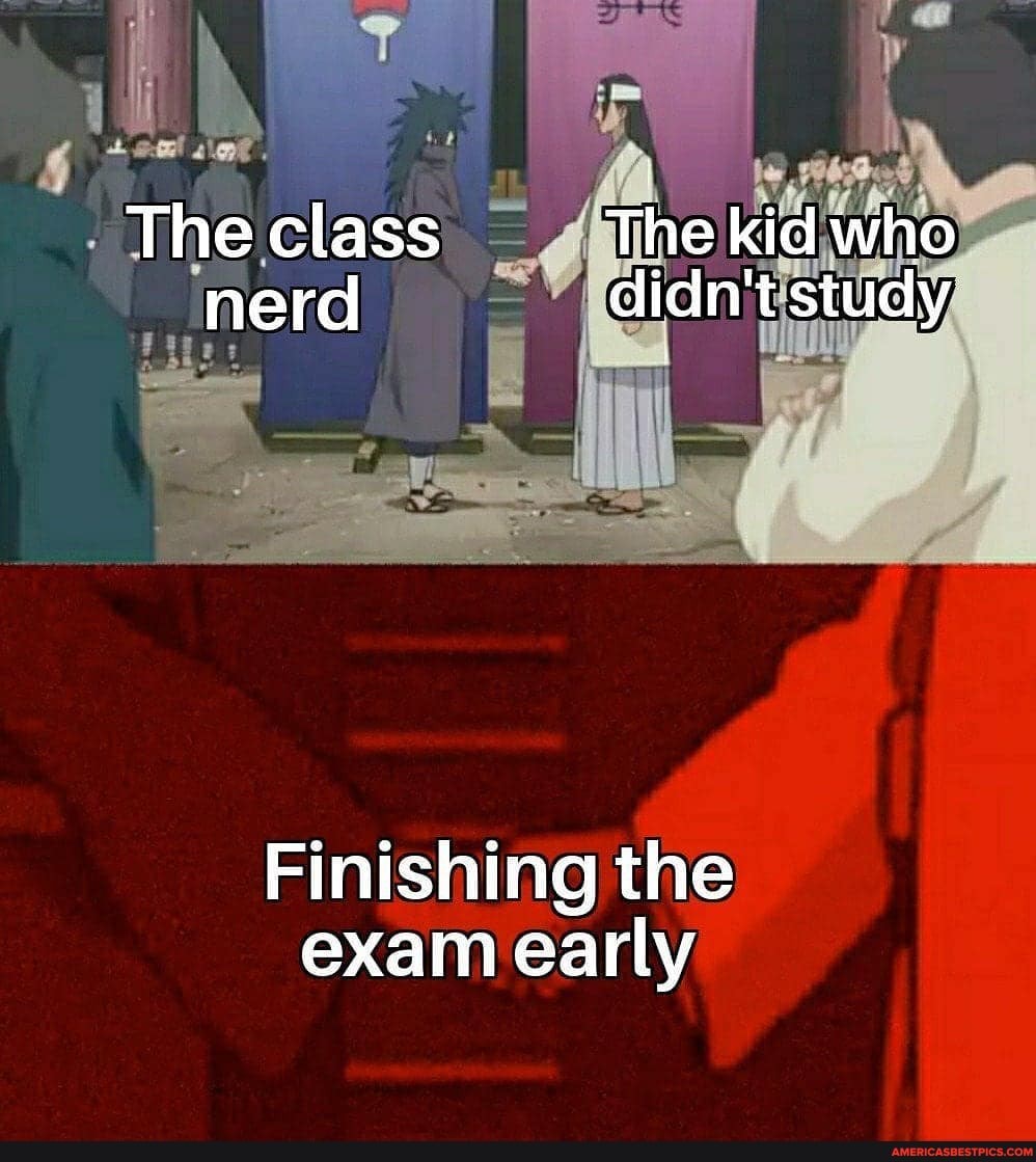 If class Finishing the exam early - America’s best pics and videos