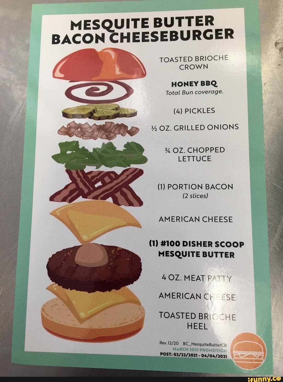 New burger at Sonic (Mesquite Butter Burger) - MESQUITE BUTTER BACON ...