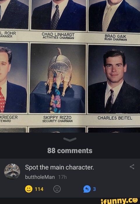 CHAD LINHARDT /TIES CHAIRMAN BRAD GAIK RUSH CHAIRMAN, CHARLES BEITEL ...