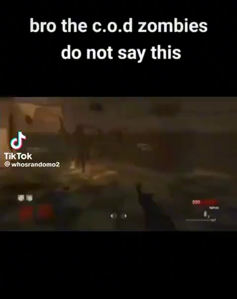 Call Of Duty Zombies Meme