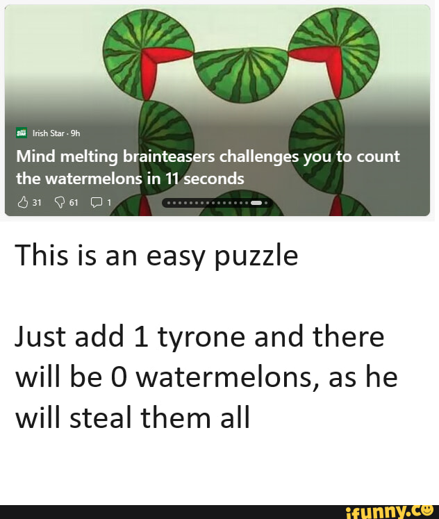 Ih Star-9h Mind melting brainteasers challenges you to count the ...