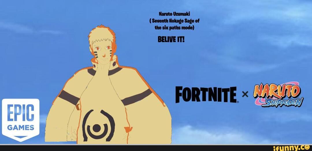 Naruto Uzumaki (Seventh Hokage Sage of the six paths mode) BELIVE IT ...