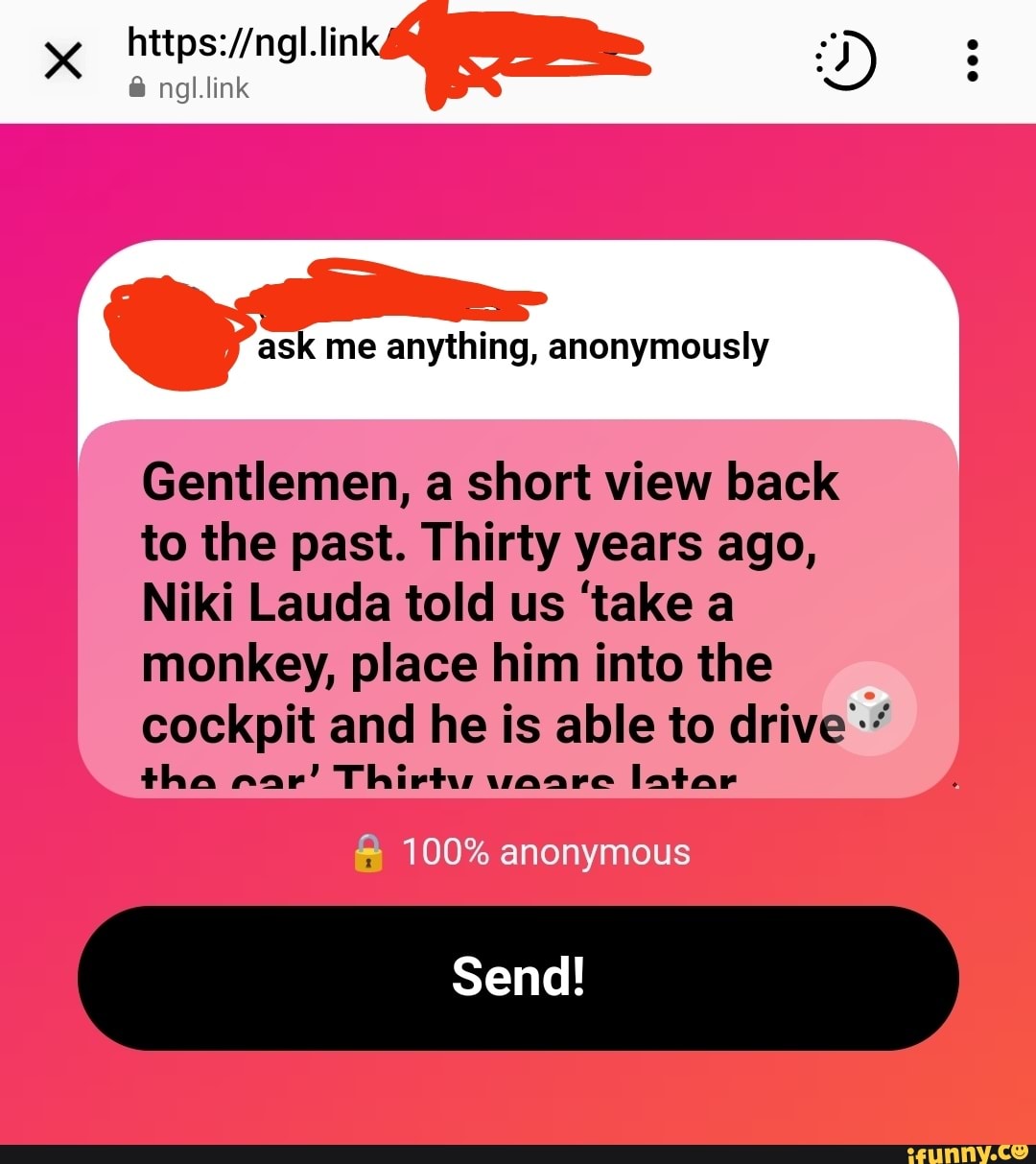  Ngl link Ask Me Anything Anonymously Gentlemen A Short View Back To