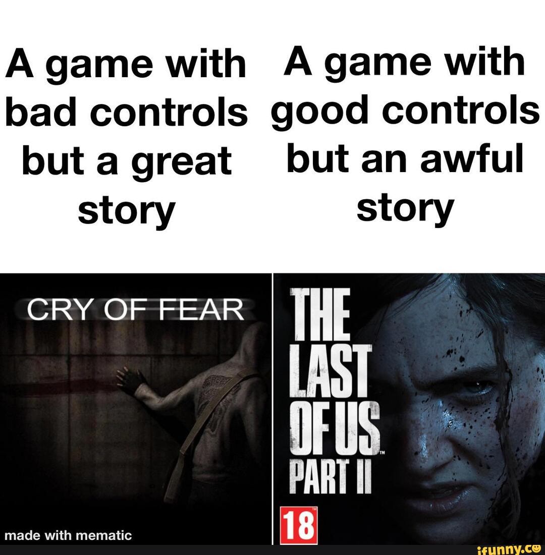 A game with A game with bad controls good controls but great but an ...