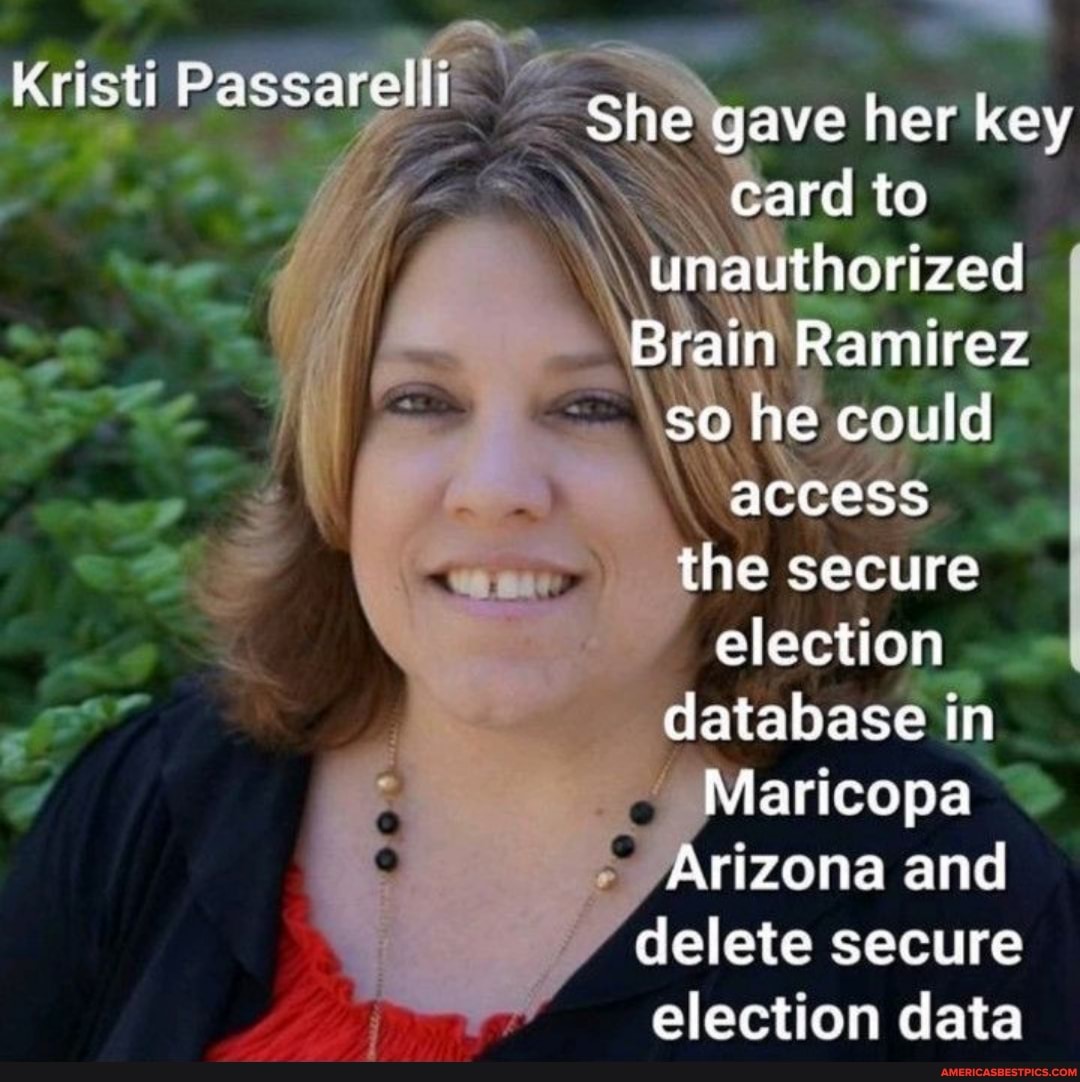 Kristi Passarelli She gave her key card to \ unauthorized Brain Ramirez ...