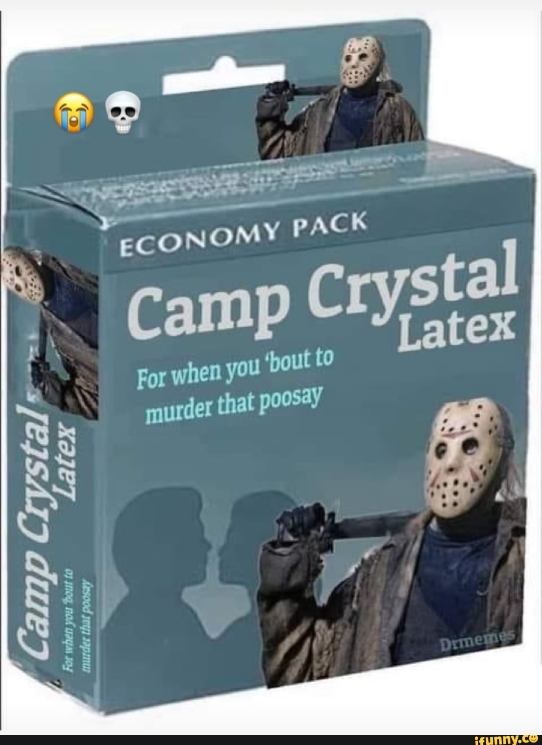 Y PACK ECONOM Camp Crystal Latex For when you 'hout to murder that ...