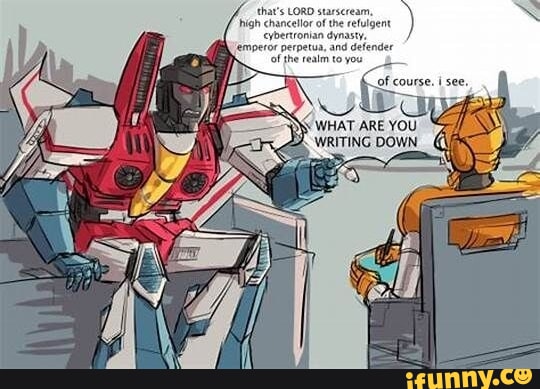 Starscream memes. Best Collection of funny Starscream pictures on iFunny