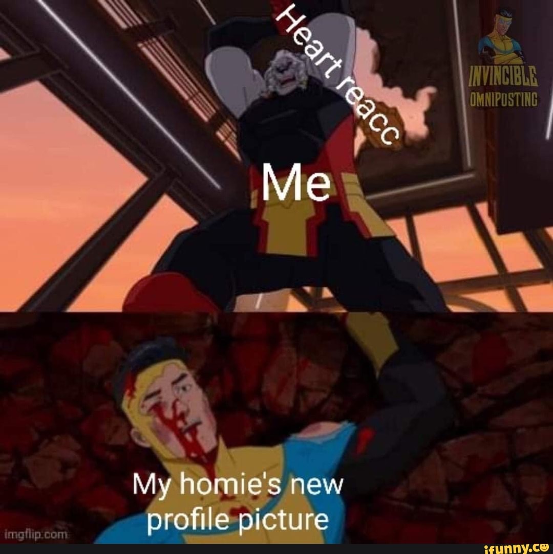 My homie's new profile picture em - iFunny