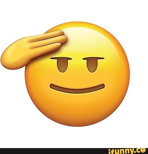 Saluteemoji memes. Best Collection of funny Saluteemoji pictures on iFunny