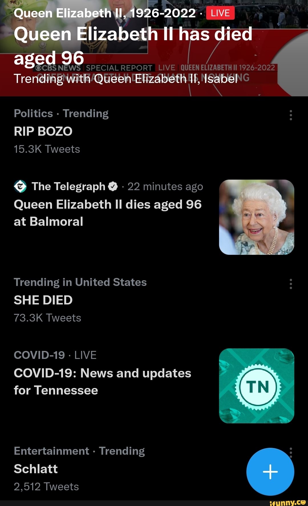 Queen Elizabeth Il, 6-2022 LIVE Queen Elizabeth II has died aged 96 ...