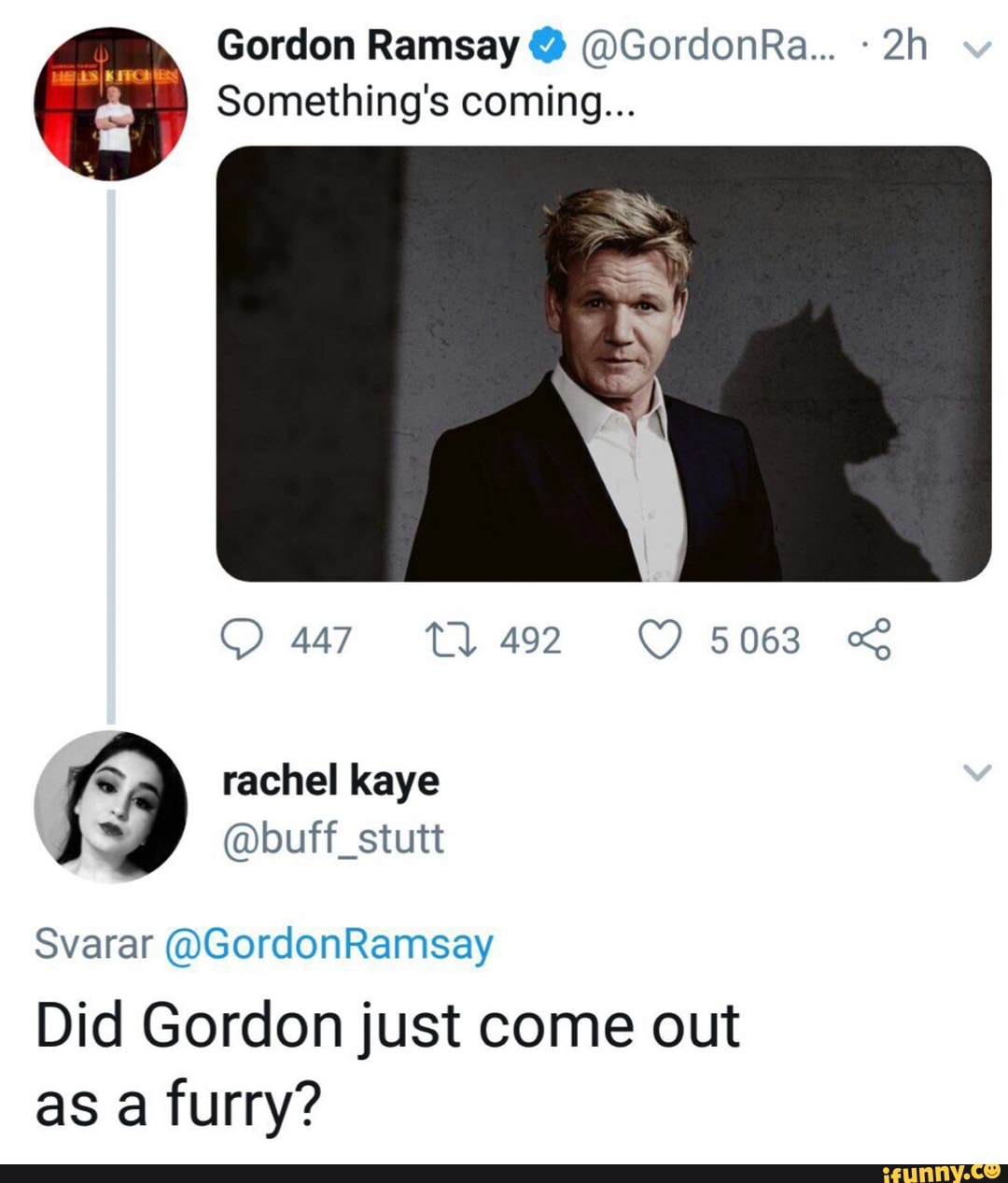 Did Gordon just come out as a furry? - iFunny