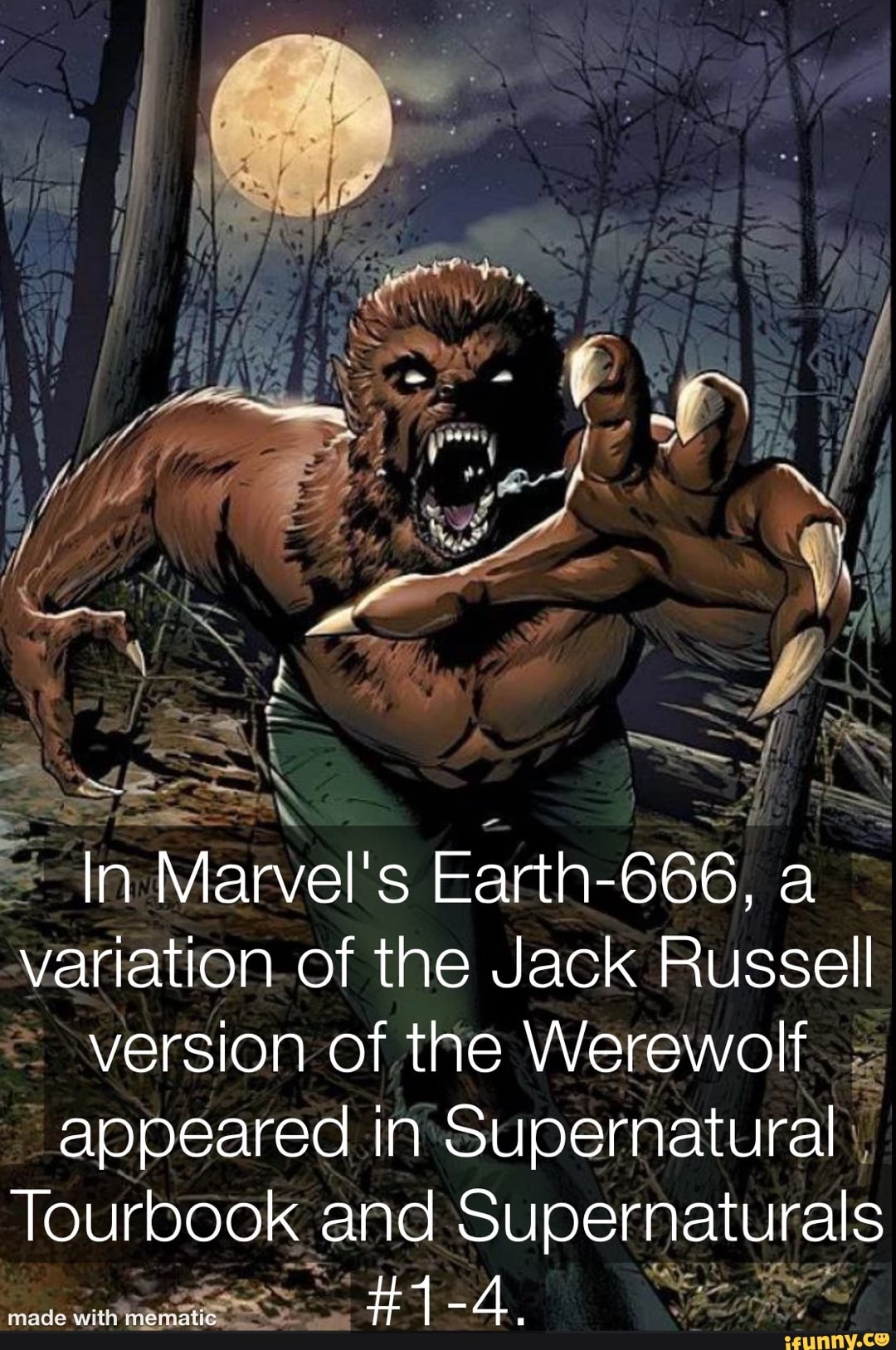 In Marvel's Earth-666, a variation of the Jack Russell version of the ...