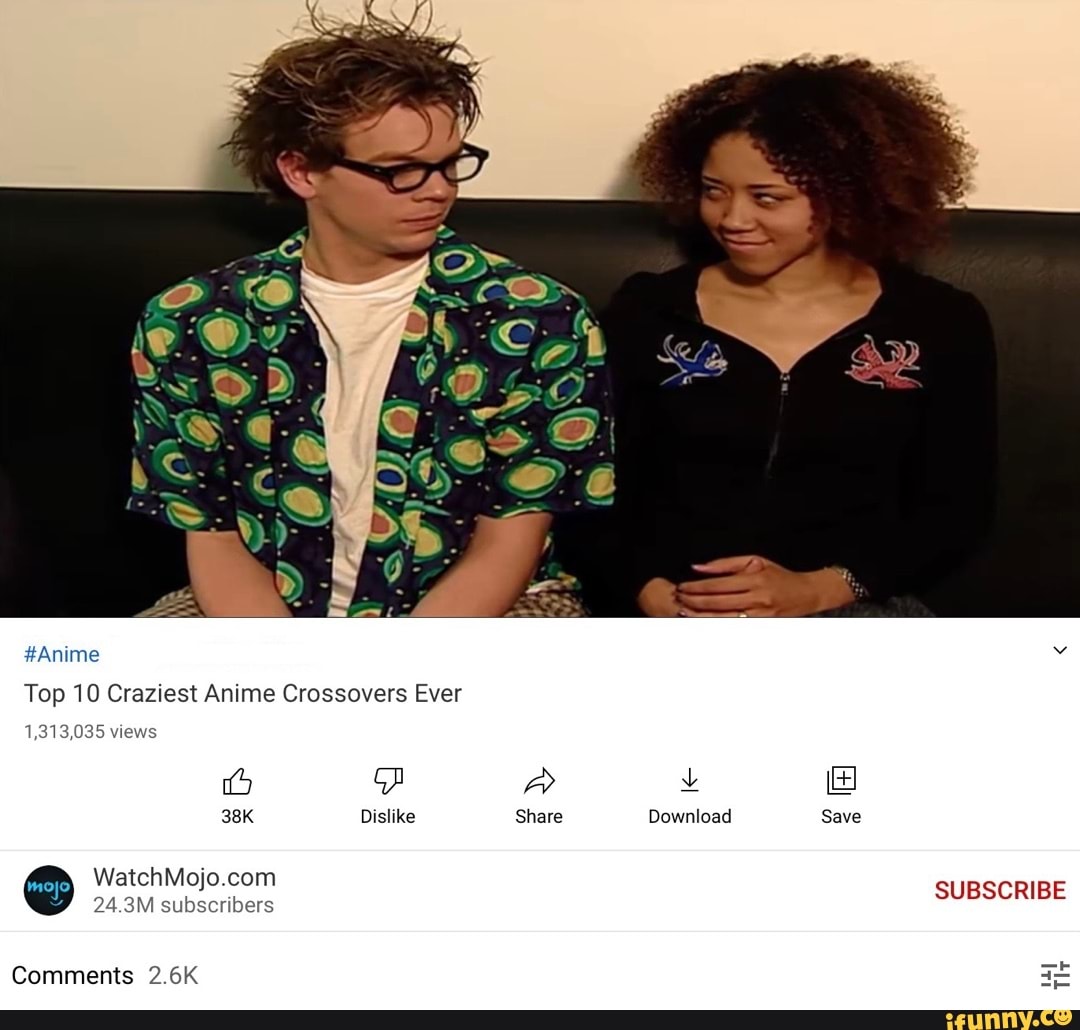 #Anime Top 10 Craziest Anime Crossovers Ever 1,313,035 views Dislike ...