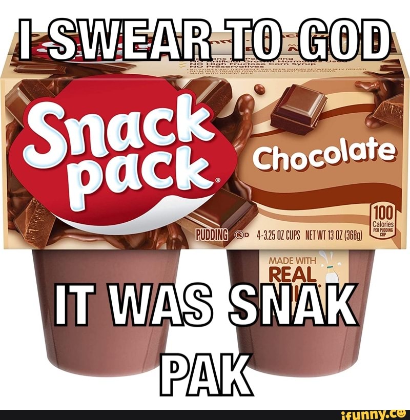 Snackpack memes. Best Collection of funny Snackpack pictures on iFunny