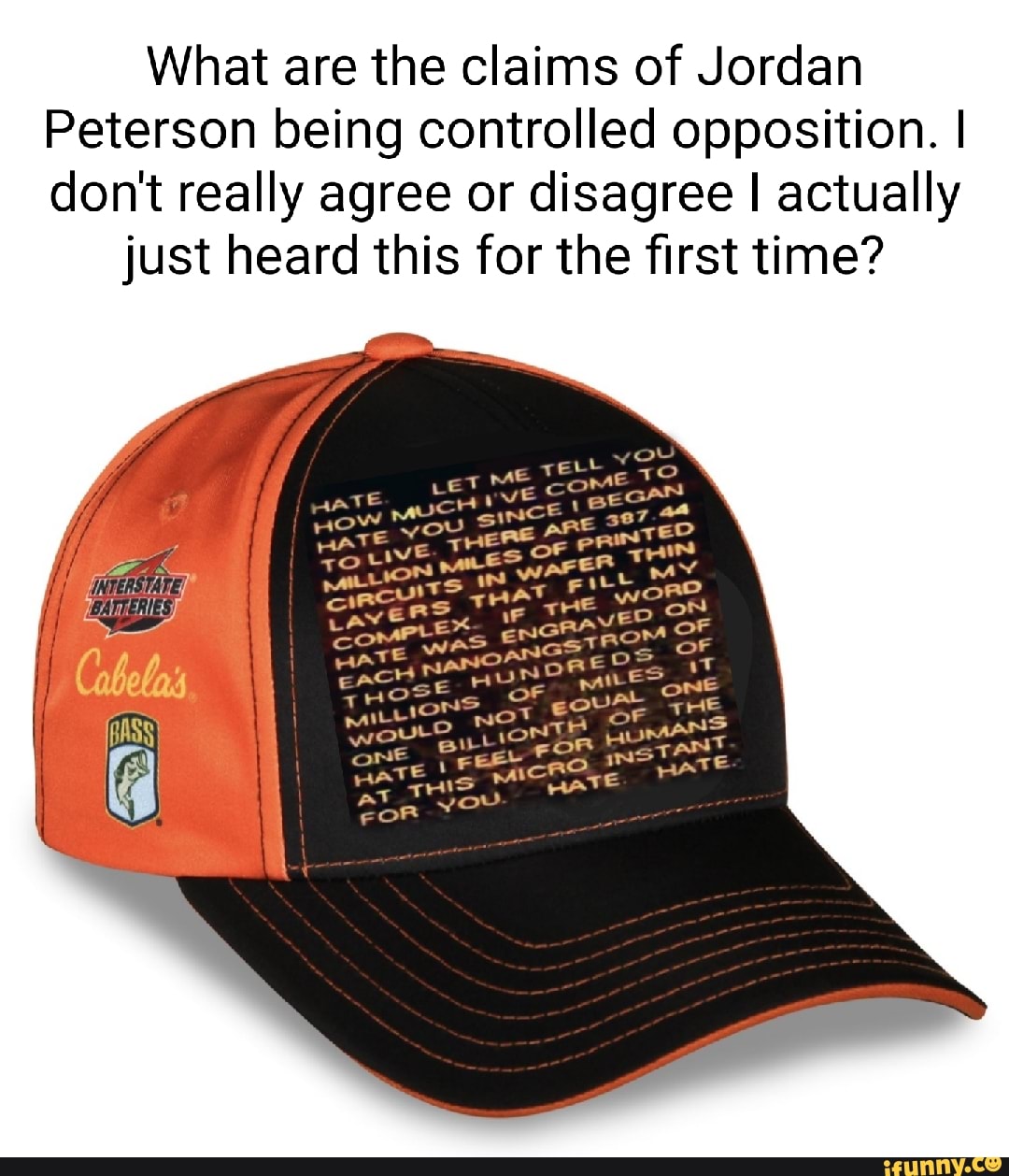 What are the claims of Jordan Peterson being controlled opposition. I ...