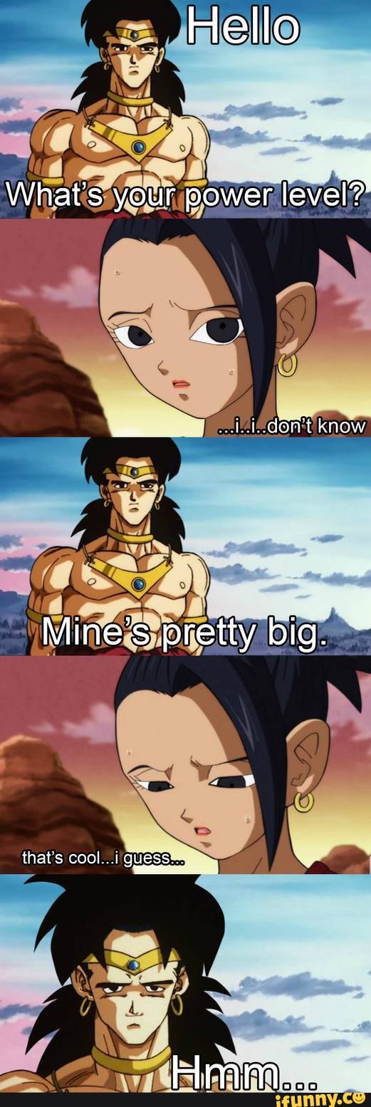 Wholesome start to marriage - Hello What's your power level" Mine's ...