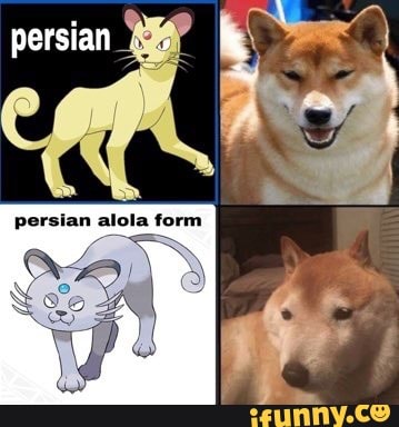 Persian, Persian alola form NA - iFunny