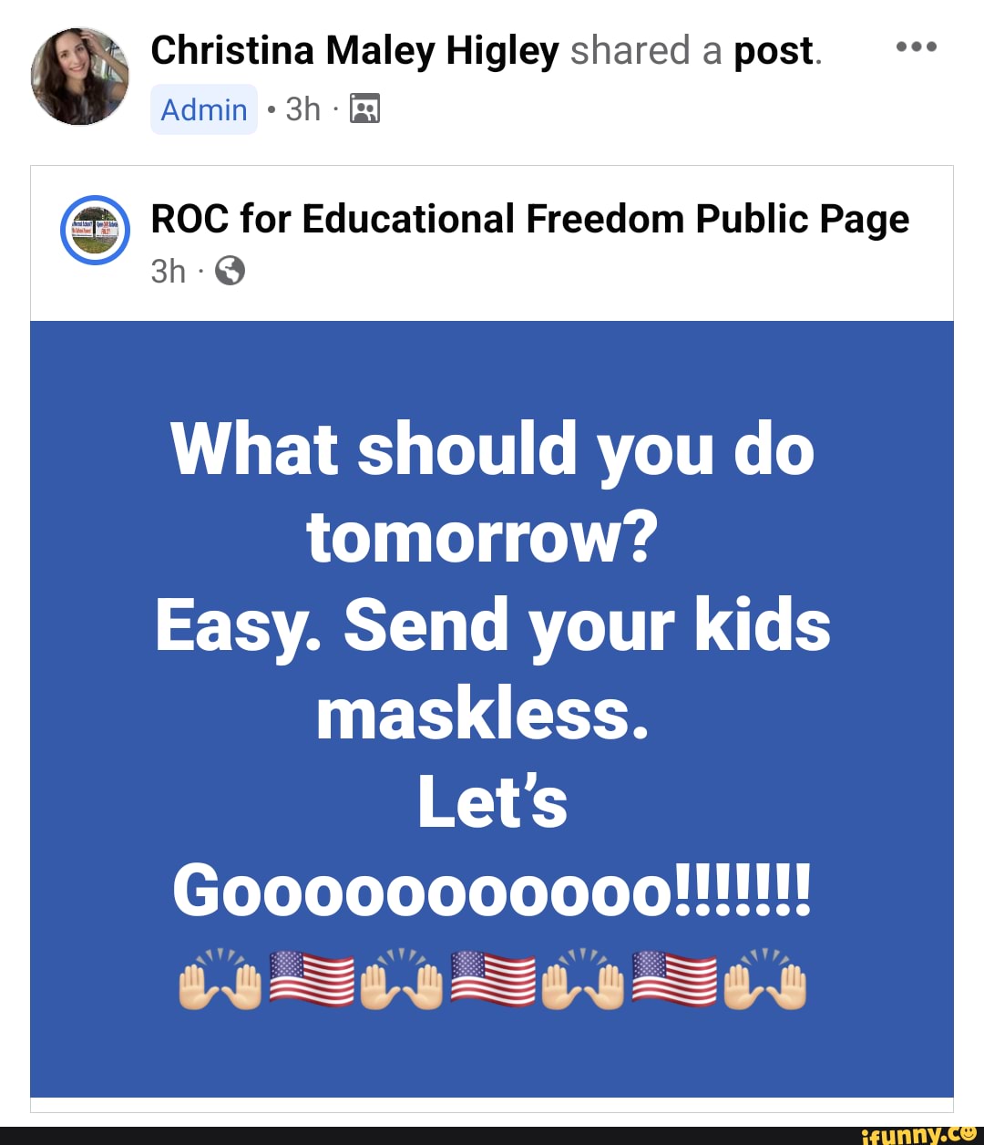 I am scared for our teachers and I am scared that our schools are going ...