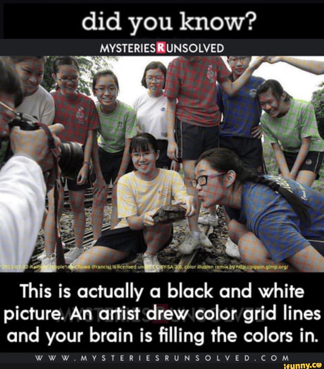 Did you know? MYSTERIESRUNSOLVED This i is a black and white picture ...