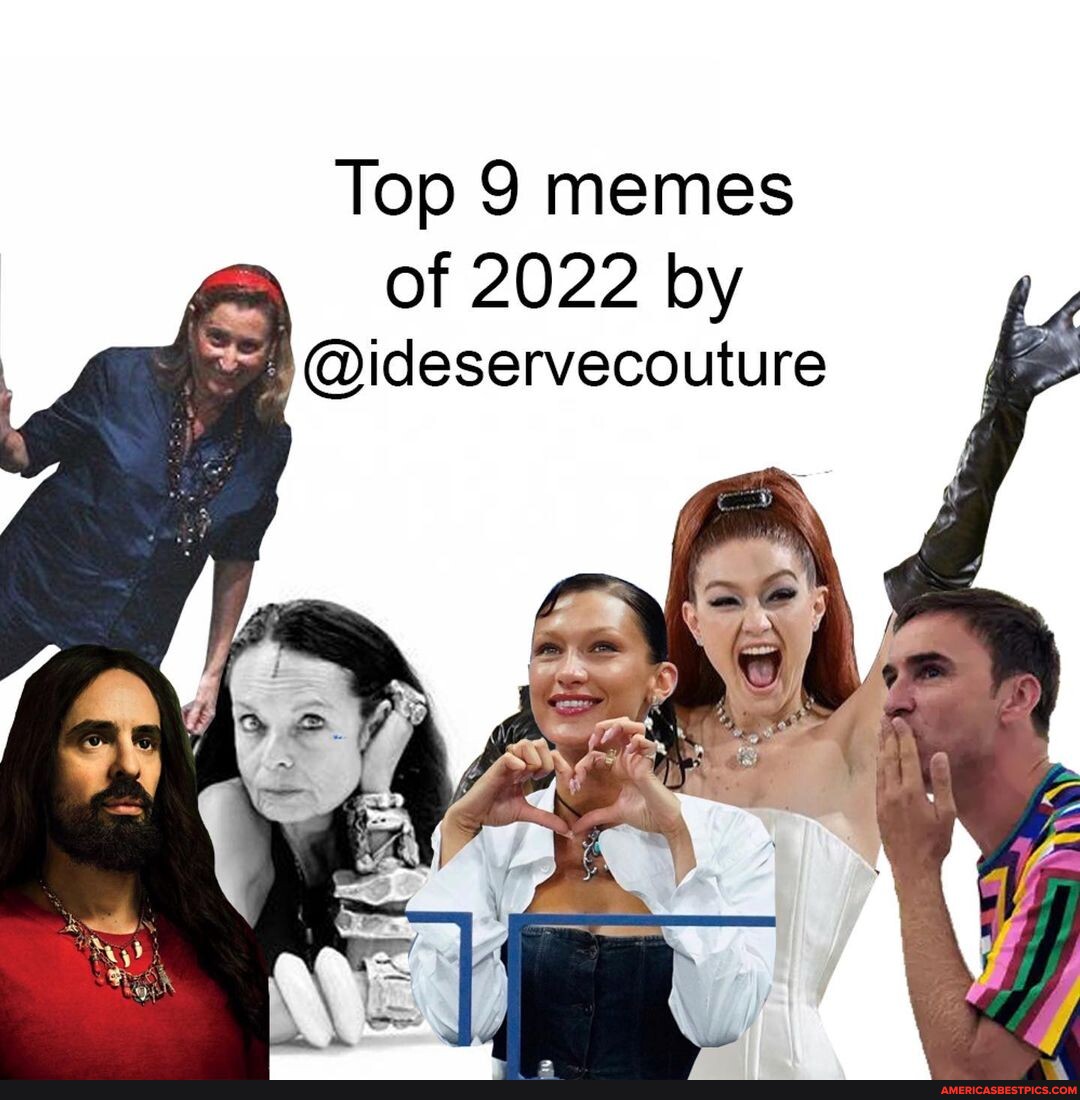 A small recap of the fashion memes that made 2022 entertaining! 😊 ️ ...
