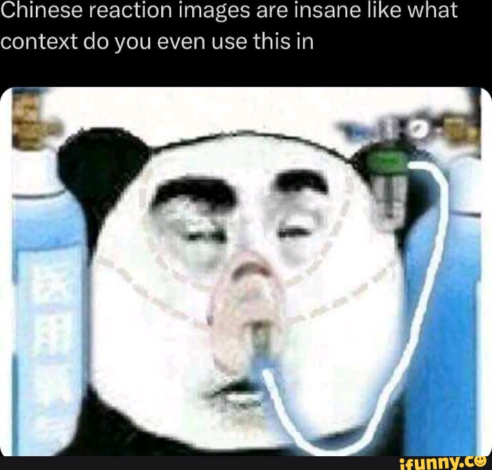 Chinese reaction images are insane like what context do you even use ...