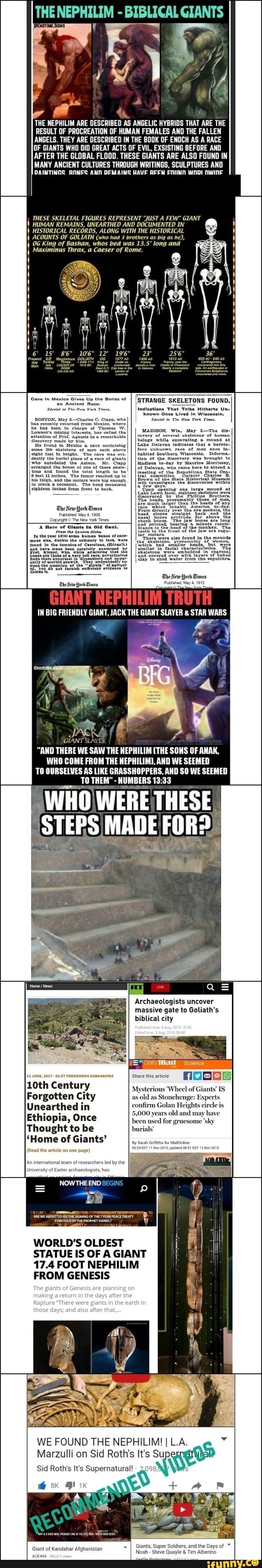 THE NEPHILIM BIBLICAL GIANTS THE NEPHILIM ARE DESCRIBED AS ANGELIC ...